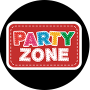 CORTINA PARTY ZONE METÁLICA DORADA - Mar de dulces