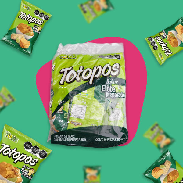 BOTANA TOTIS TOTOPOS ELOTE PREPARADO 10 PZAS. - Mar de dulces