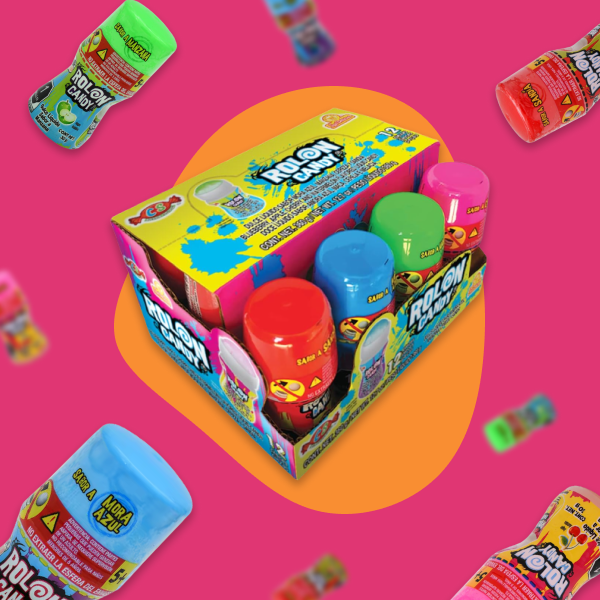 DULCE PALOLA ROLÓN CANDY 12 PZAS. - Mar de dulces