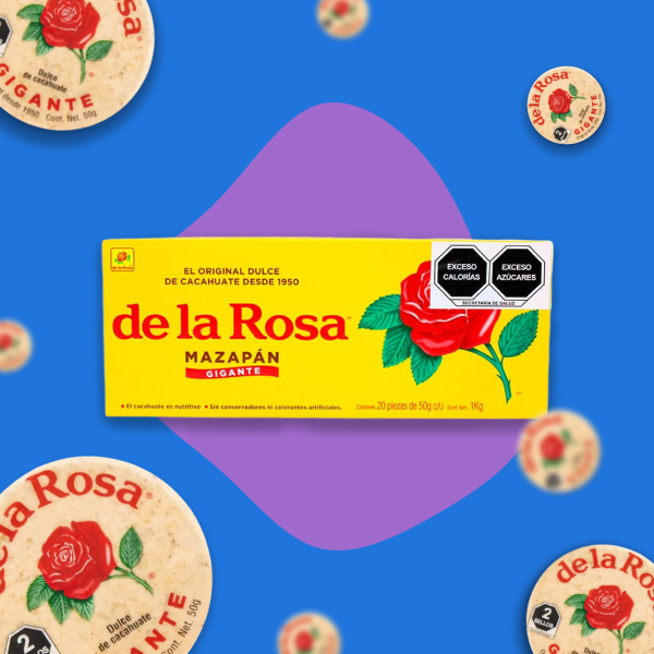 MAZAPÁN DE LA ROSA GIGANTE 20 PZAS.