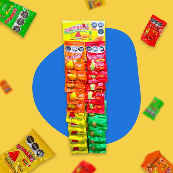 PALETA TAMBORETA 20 PZAS. - Mar de dulces